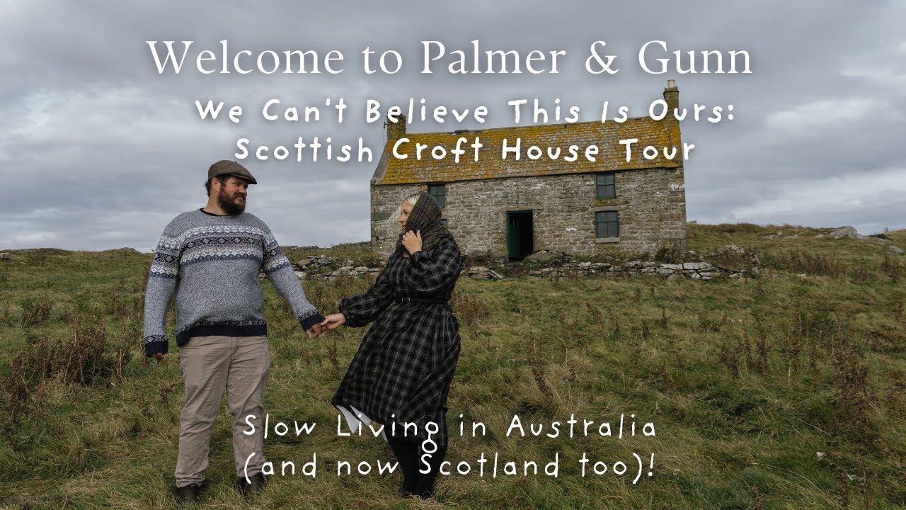 Inside Our 1800s Scottish Croft | First YouTube House Tour (Part 1 ...