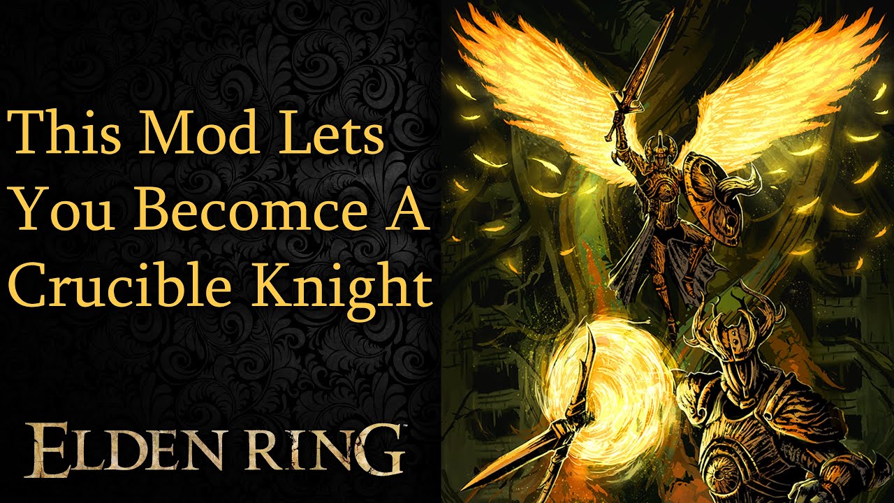 Playable Crucible Knight With Funcional Wings Demo - YouTube