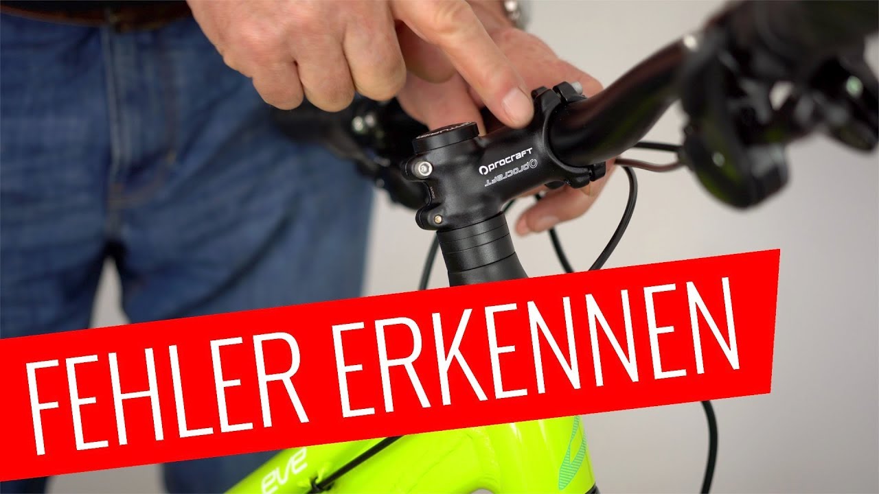 Größte FEHLER bei NEUEM FAHRRAD - Erkennen & Vermeiden - Fahrrad.org ...