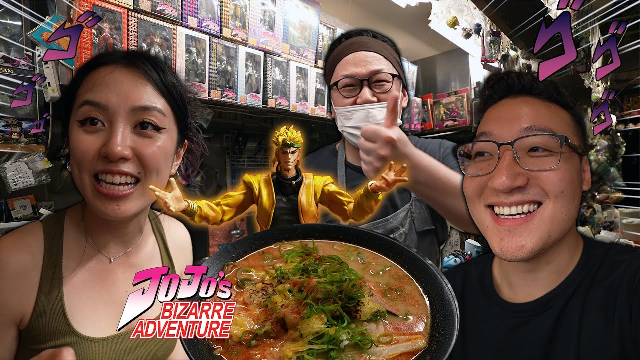 MUST TRY Jojo’s Bizarre Adventure Ramen 🇯🇵 - YouTube