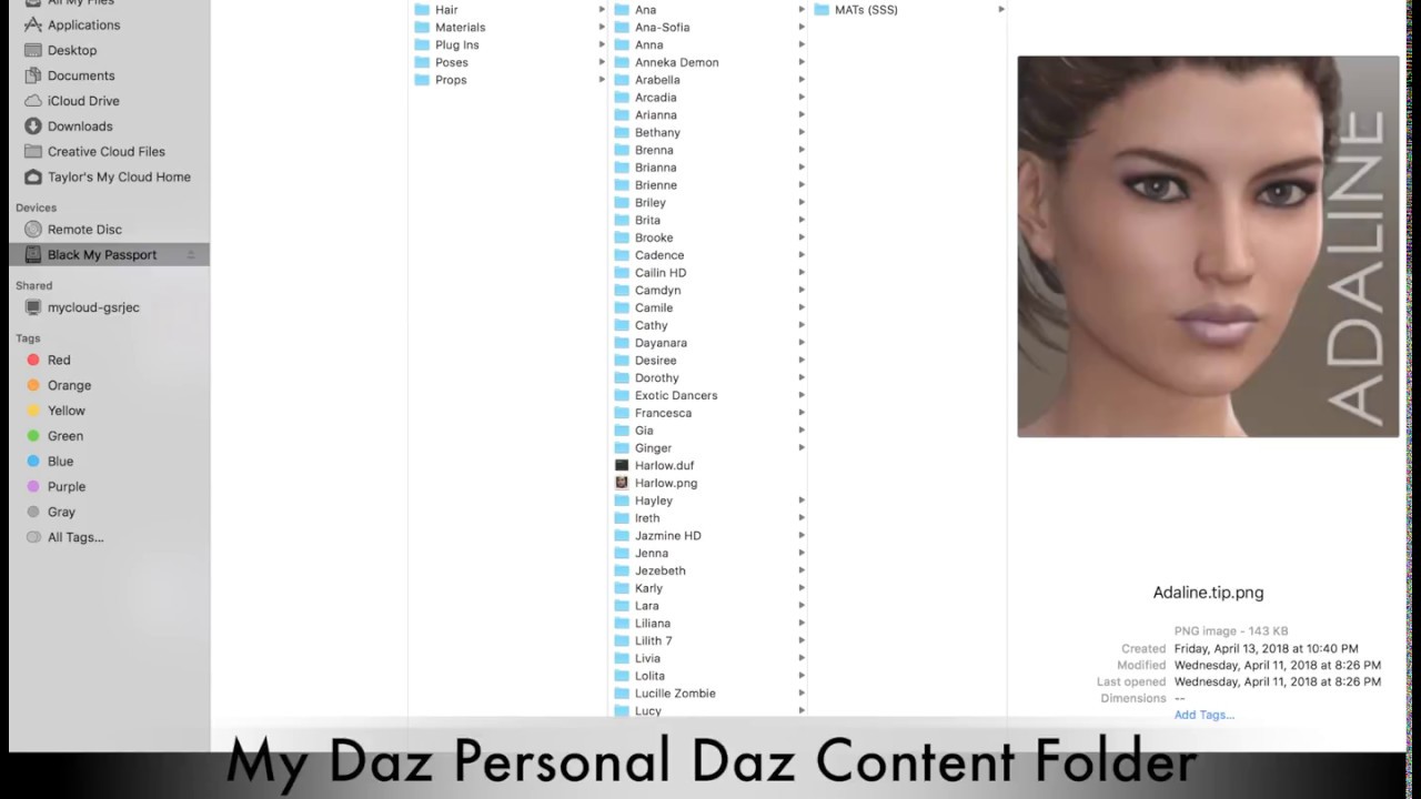 How To Manage Your Daz 3d Download Folder - YouTube