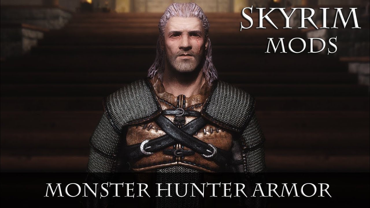 Monster Hunter Armor (Skyrim Mod) - YouTube