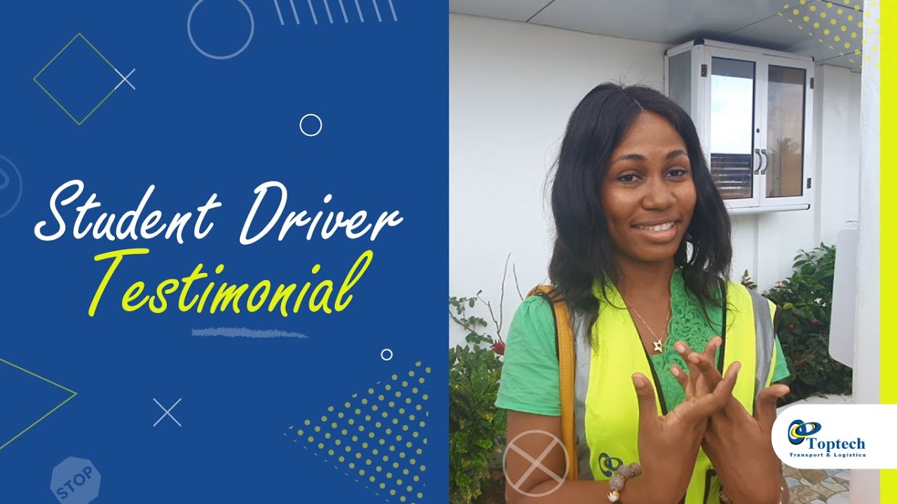 Toptech Driving School Student, Regina - Toptech Ghana - YouTube