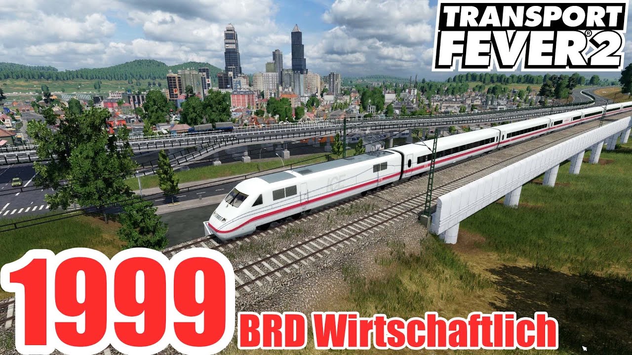 ICE Mitfahrt über die Schnellfahrstrecke / BRD Wirtschaftlich [055 ...