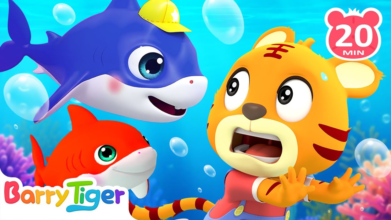 Baby Shark Dance Party with Tiger Family!🦈🎶 Sing, Dance & Play | Kids ...