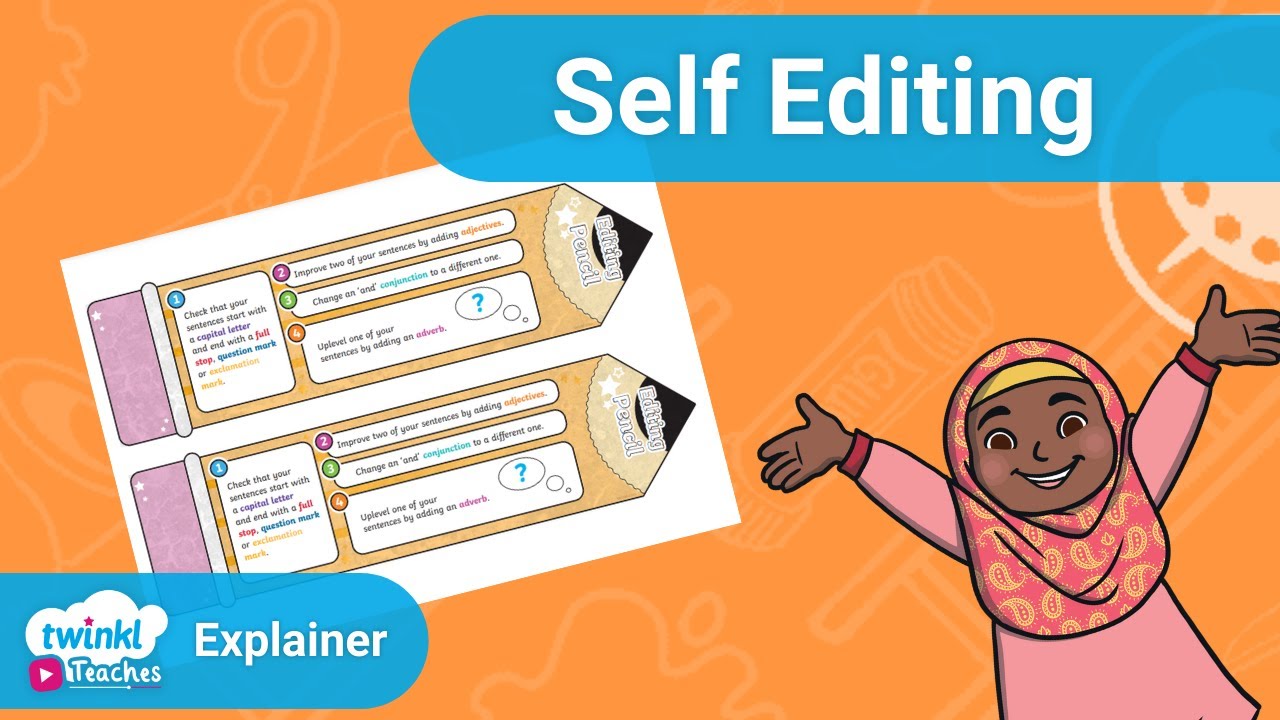 Encouraging Self Editing in KS2 - YouTube