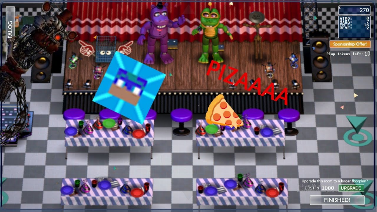 ABRIENDO MI PIZZERIA (fnaf pizzeria simulator) - YouTube