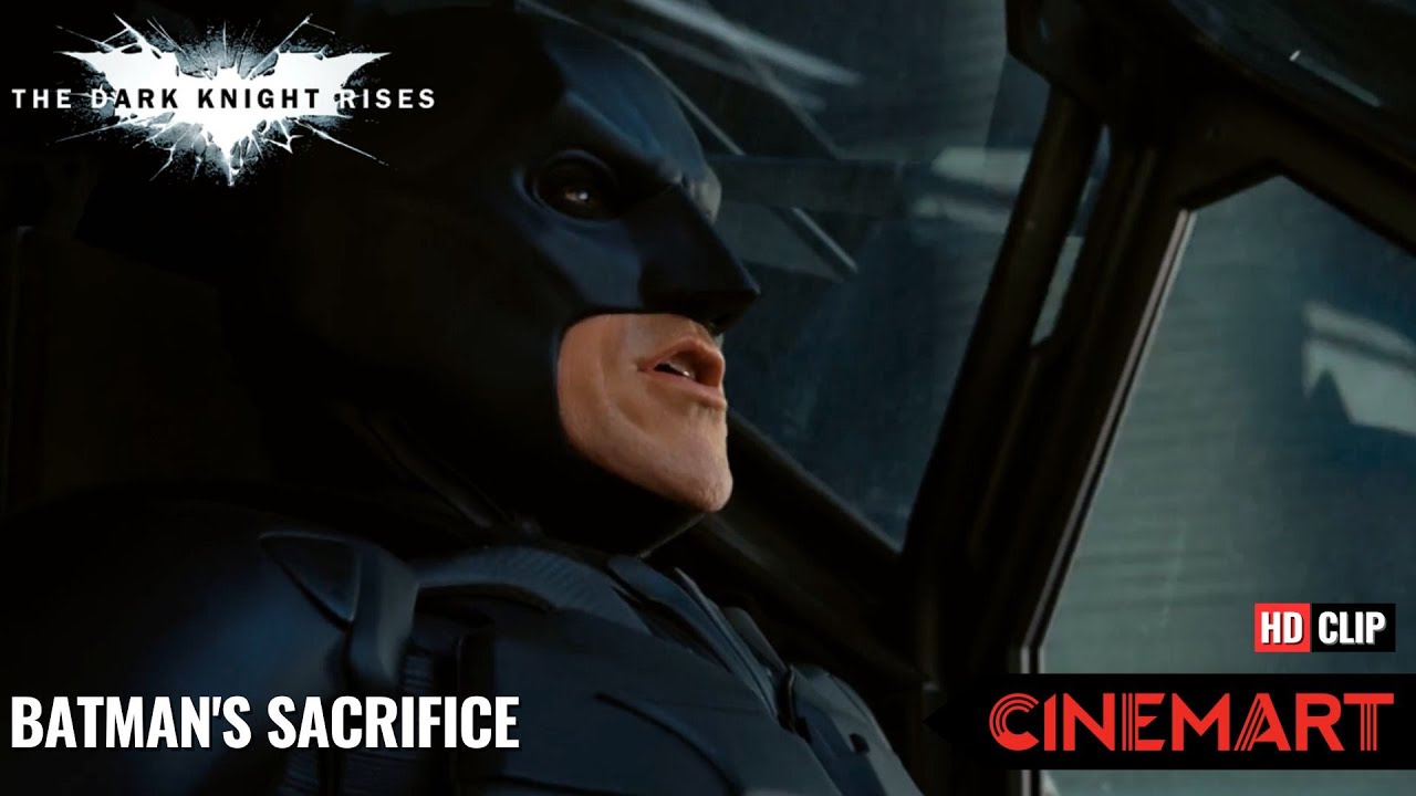 THE DARK KNIGHT RISES (2012) | Batman sacrifices himself scene HD - YouTube