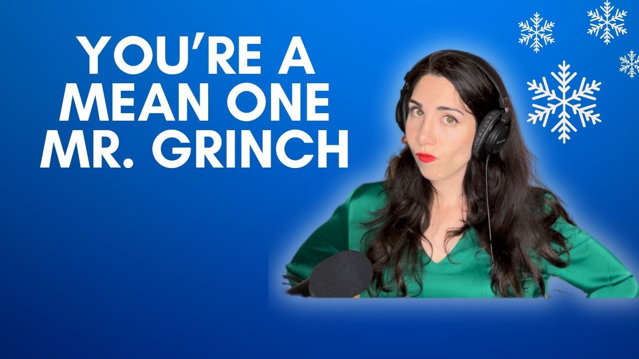 Opera Singer Sings, "You're a Mean One Mr. Grinch" - YouTube