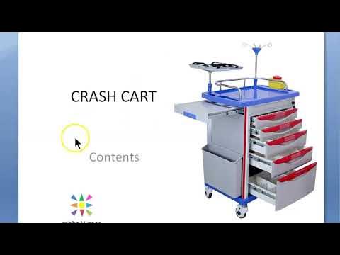 Emergency Medicine Crash Cart List of Contents Drugs Medicines Max ...