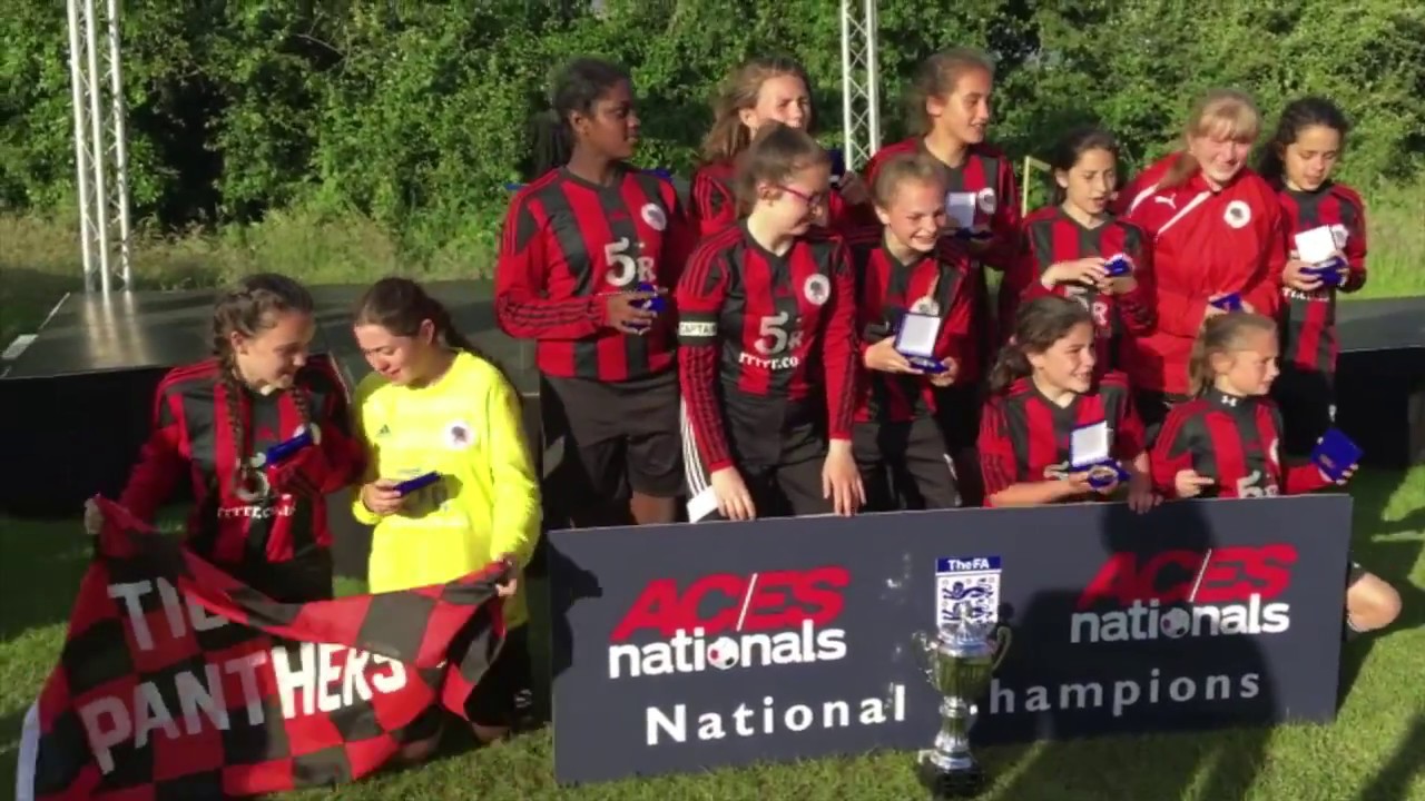 ACES Nationals 2016 Under 14s Girls Winners - Tilehurst Panthers ...