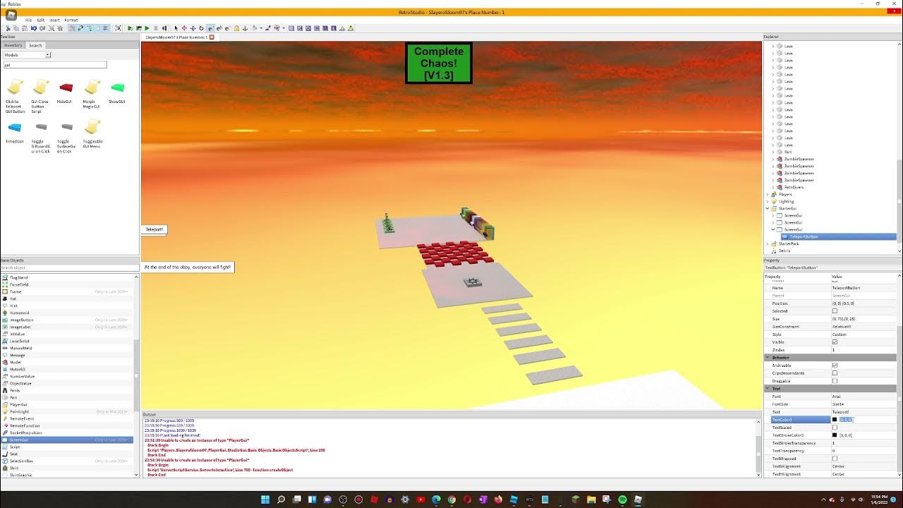 How to make a GUI in Retro Studio Roblox - YouTube