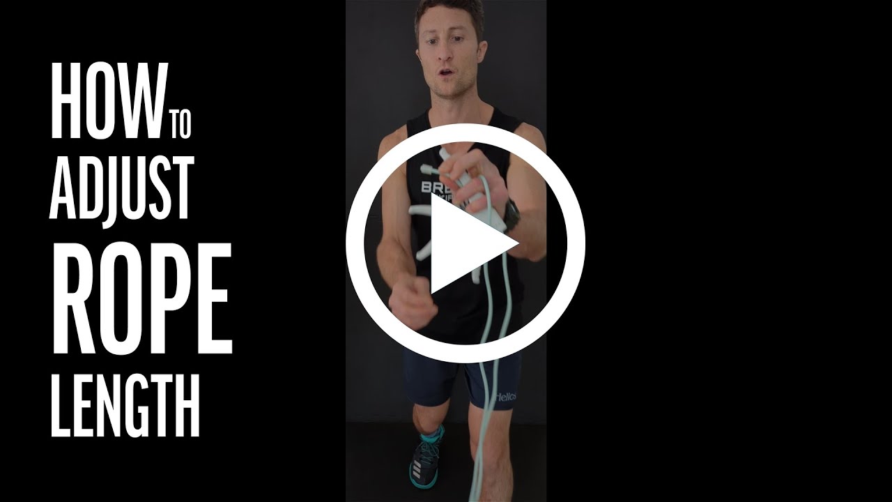 How to Adjust Rope Length | SkipGrips Jump Ropes - YouTube