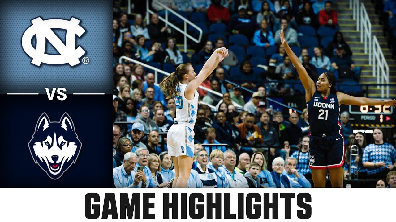 UConn vs. North Carolina Game Highlights | 2024-25 ACC Women’s ...