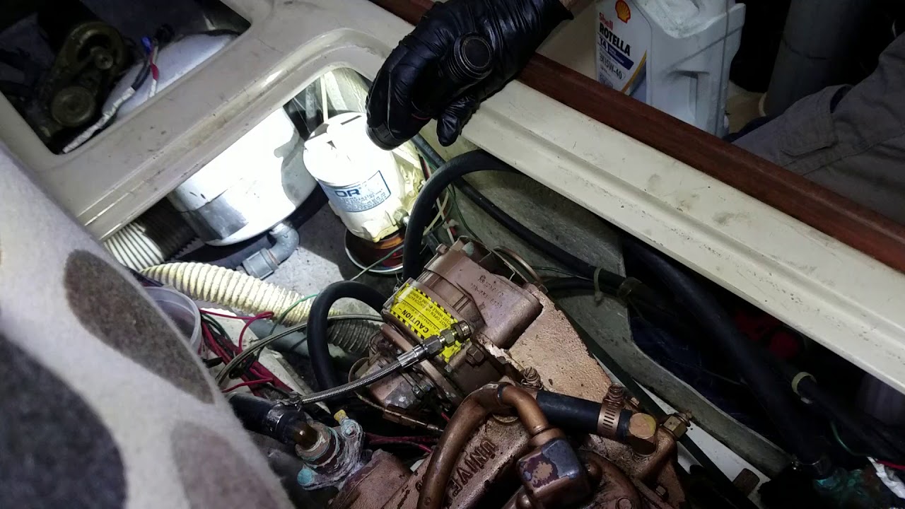 Universal 5411 Walk Through - Part 4 - Racor Filter - YouTube