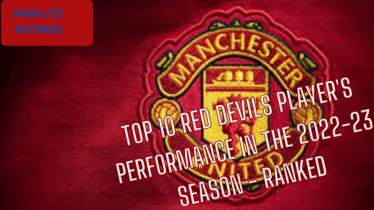 Man United Top 10 Red Devils player's performance in the 2022-23 season ...
