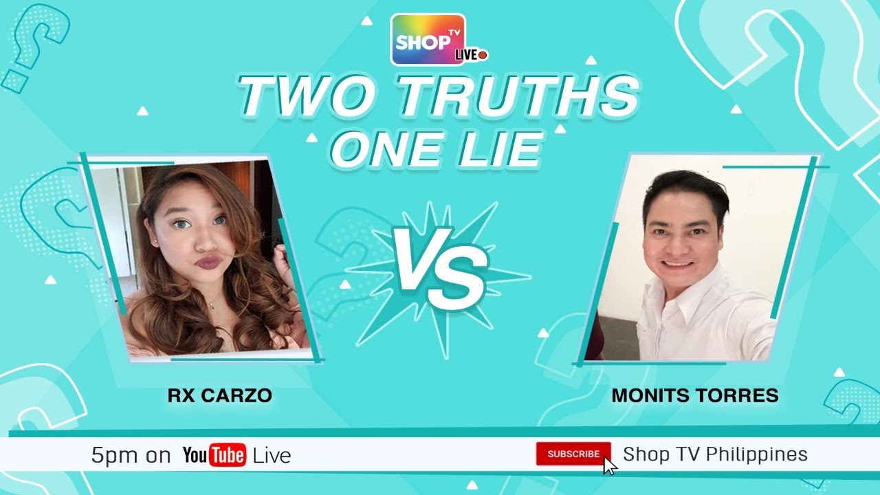 Shop TV Live: Two Truths and One Lie - YouTube