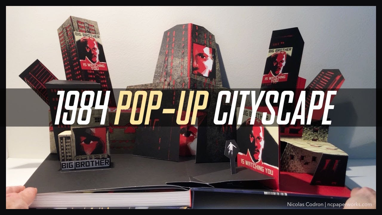 1984 Brutalist Cityscape Pop-up - YouTube