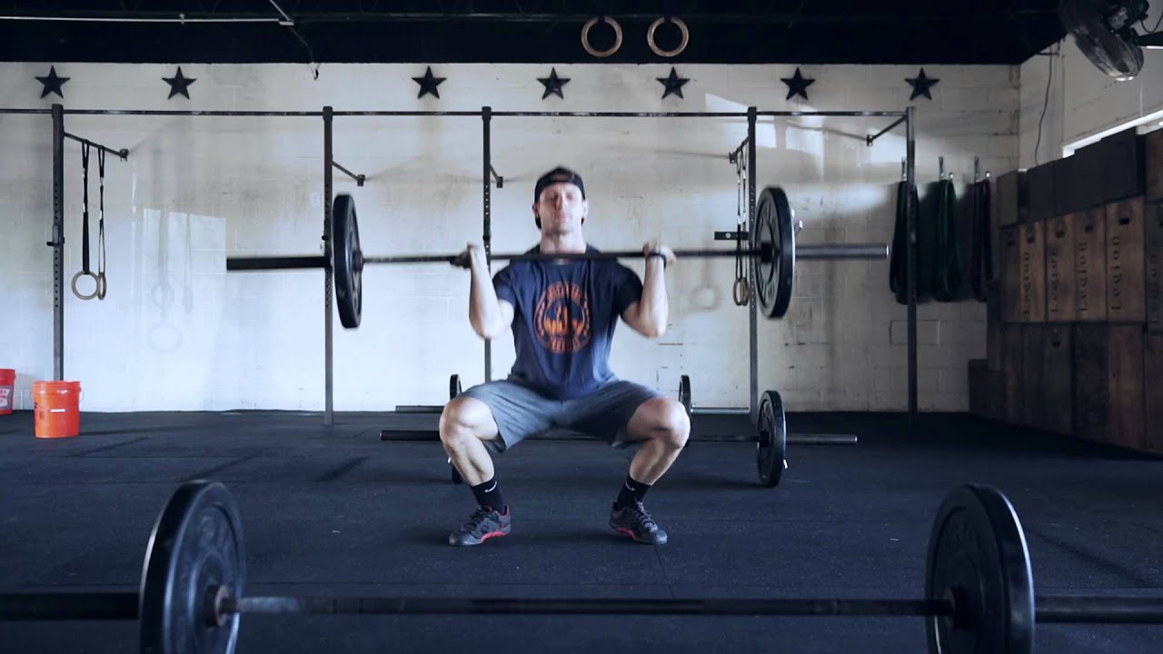 Barbells & Handlebars 2015 WOD1 - Thruster Speed Ladder - YouTube