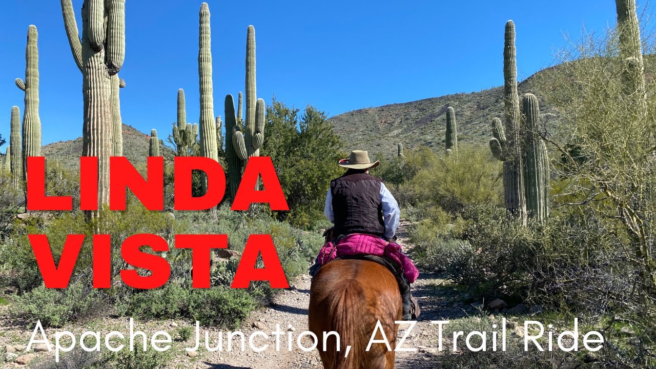 Linda Vista Horse Trail Ride via Bulldog Canyon Trailhead, Apache ...