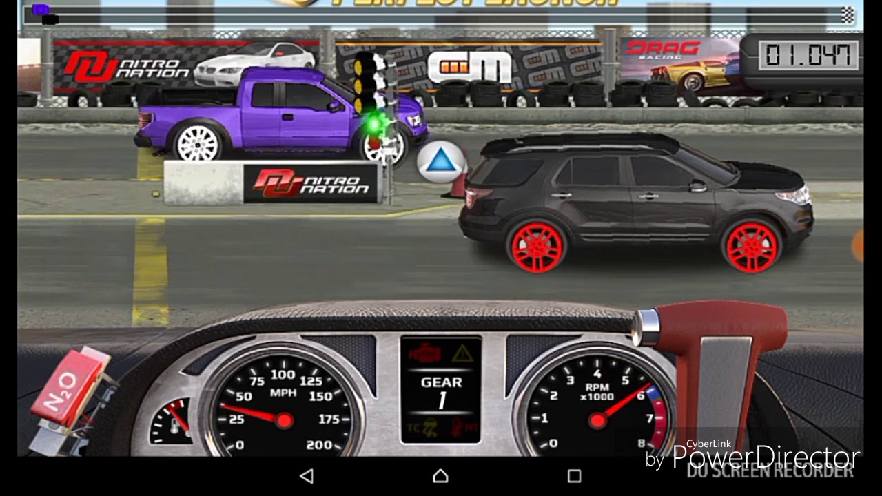 Drag Racing Explorer Sport tune - YouTube