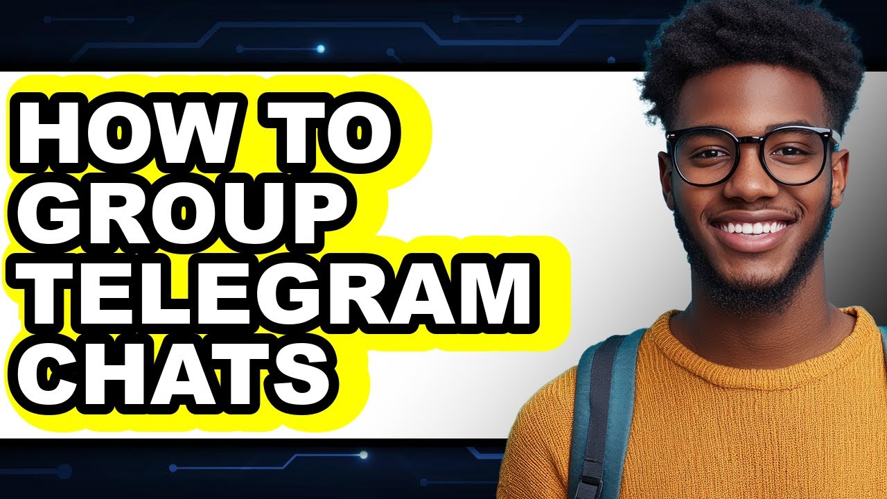 How To Group Telegram Chats (Updated) - YouTube