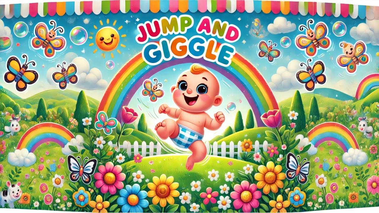 Jump and Giggle Song | MikuBoo | Nursery Rhymes & Kids Songs - YouTube