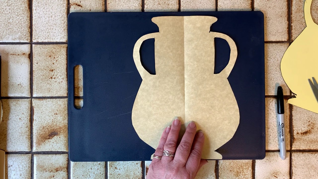 Greek Pottery Drawing Revised (Easy) - YouTube
