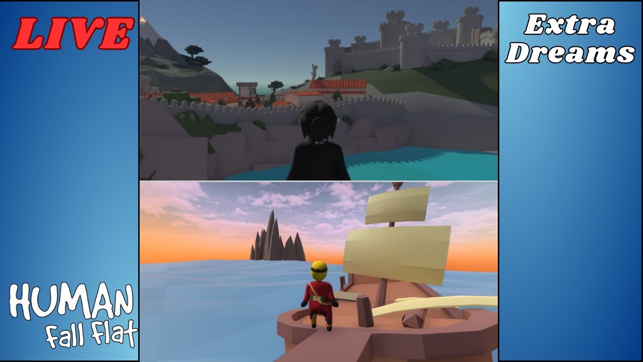 Human Fall Flat Indonesia - Extra Dreams (Port, UnderWater) Full Game ...