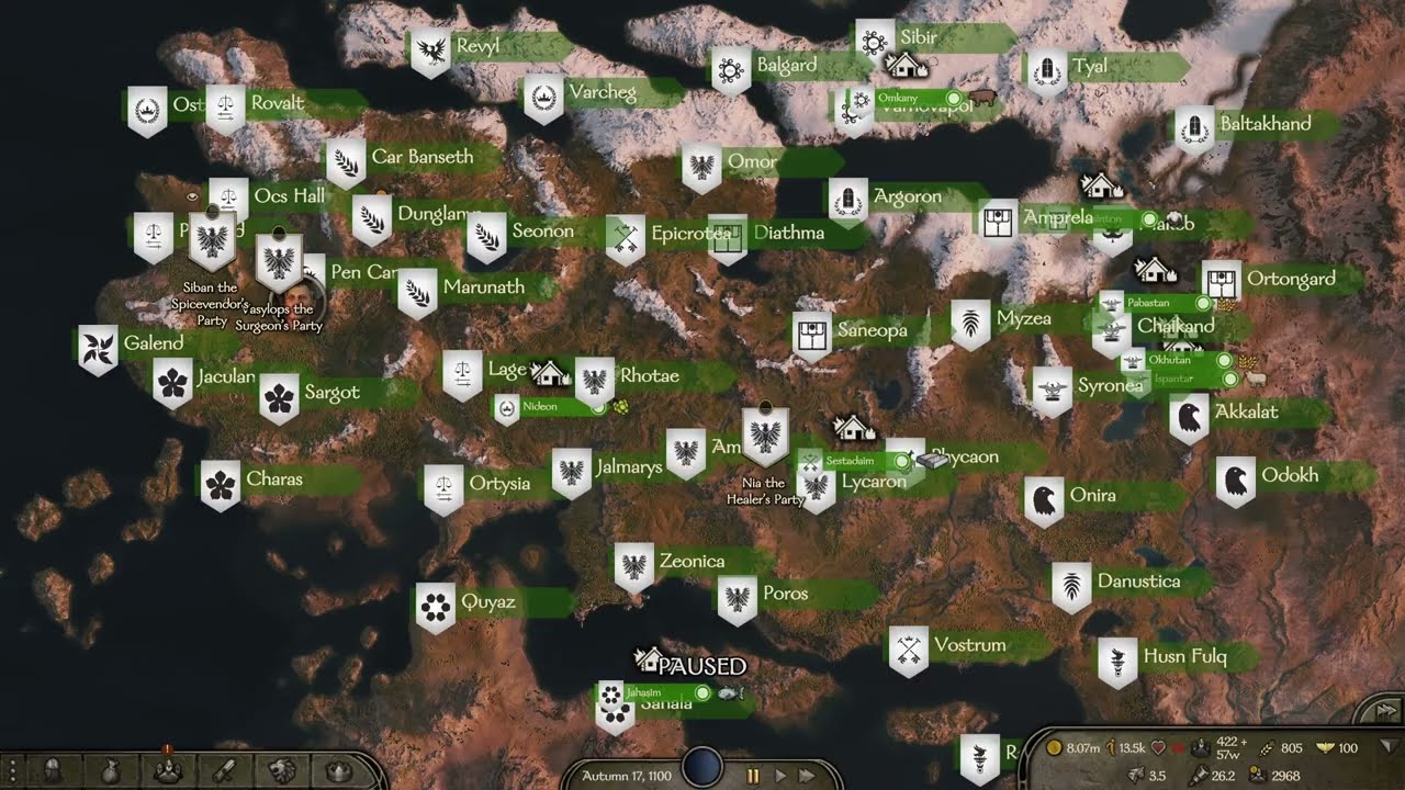 Bannerlord World Conquest Path In 1 Minute - YouTube