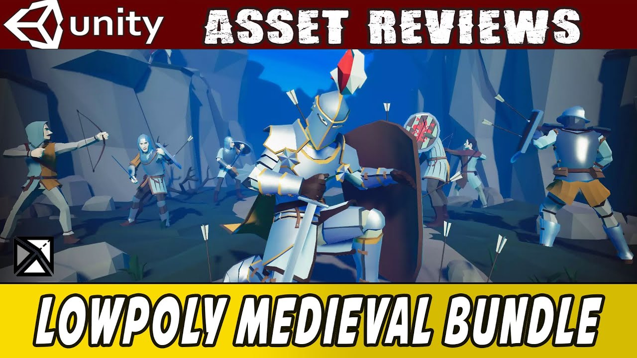 Unity Asset Reviews - LowPoly Medieval Bundle from Polytope Studio - YouTube