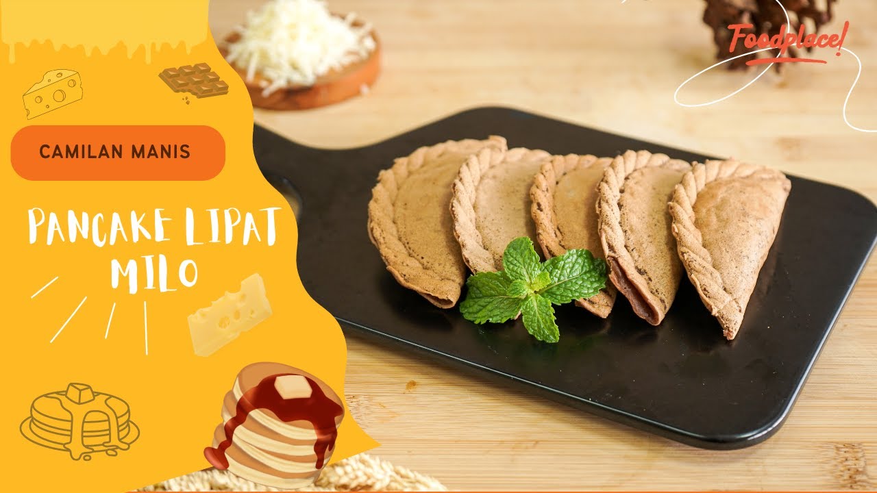 Resep Pancake Lipat Milo, Praktis dan Enak Banget! - YouTube