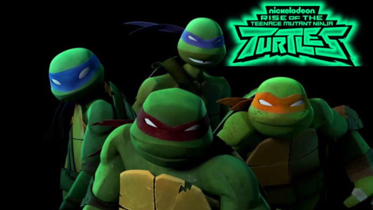 TMNT 2012 But With Rise Of The Teenage Mutant Ninja Turtles Theme - YouTube