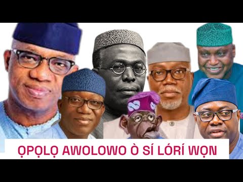 ÌGÒ OJÚ ÀTI FÌLÀ NI WỌ́N FI JỌ AWOLOWO || ẸLẸ́TÀN ÀTI ÀGBÀÀYÀ NI WỌ́N ...
