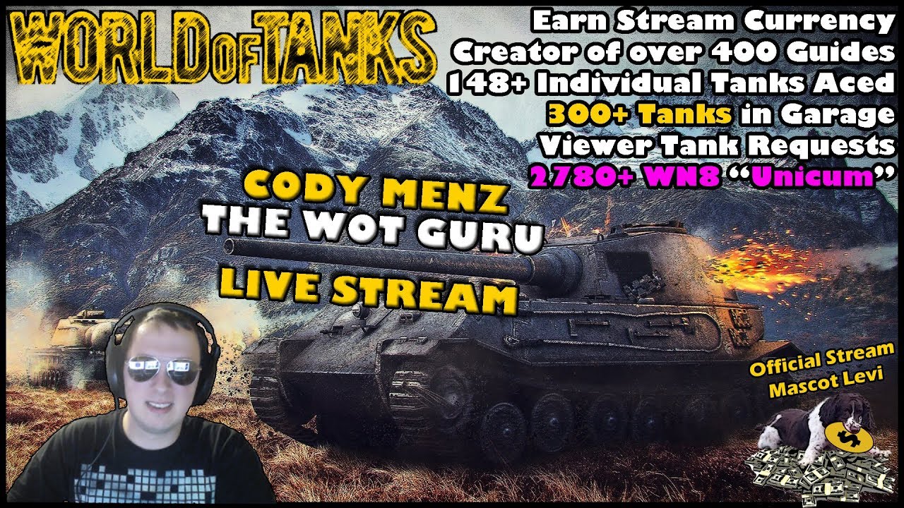 World of Tanks Live Stream [WoT Guru] [English - NA] [364 Tanks ...