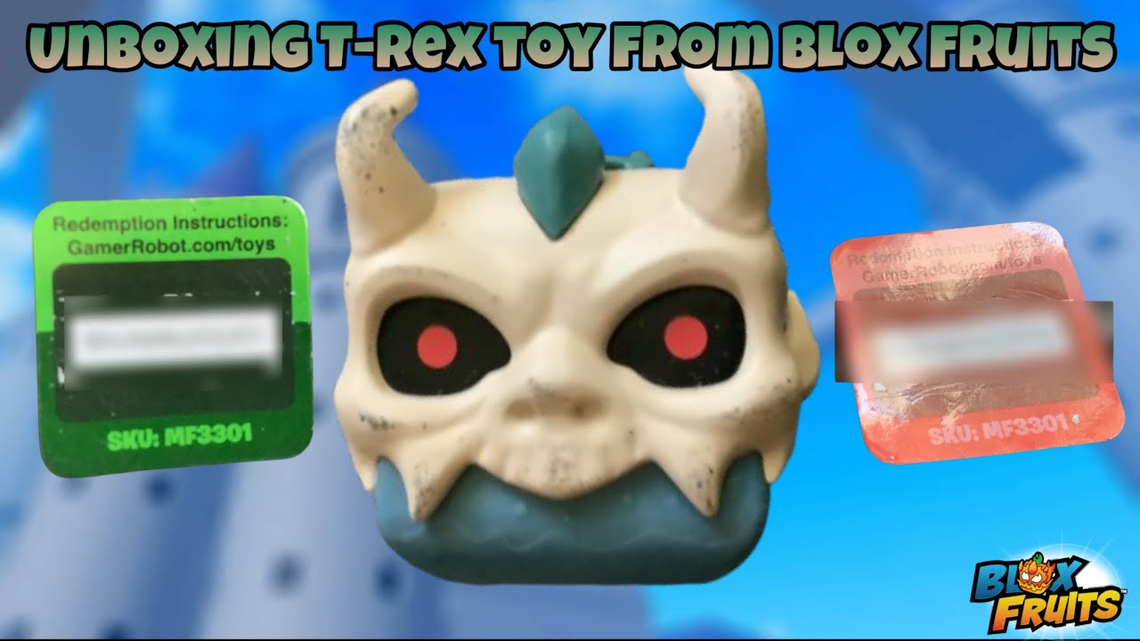 14M Unboxes T-Rex Mythical Toy in Blox Fruits..? - YouTube