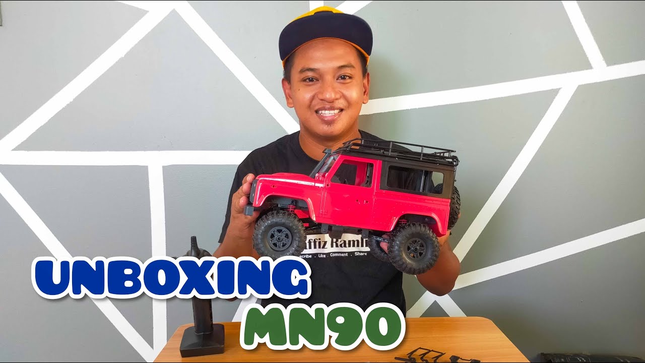 UNBOXING - MN90 RC Crawler 4x4 (Malaysia) - YouTube