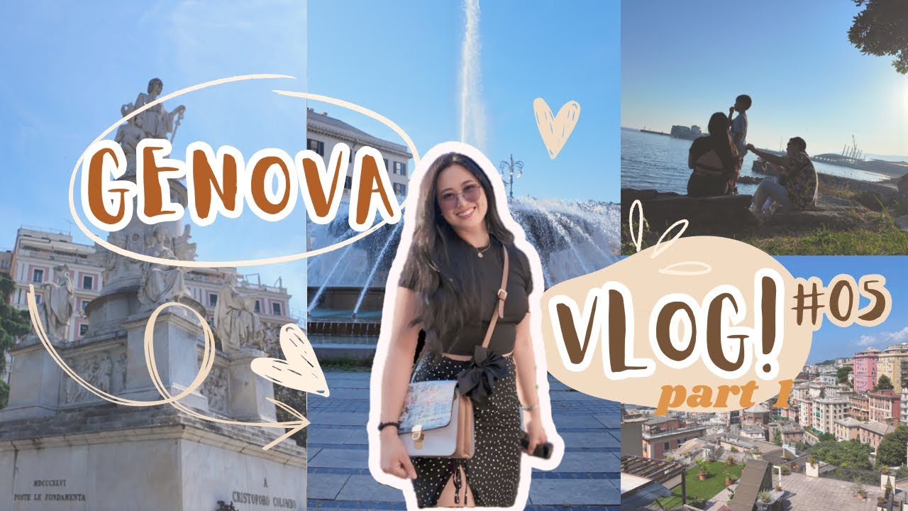 VISITING GENOA (GENOVA) part 1 | vacation, exploring, summer with the ...