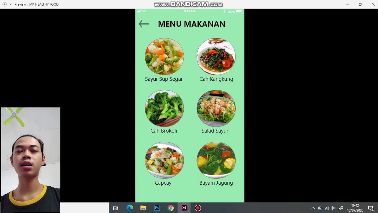 Presentasi Prototype Aplikasi Healty Food #AkuJadiUXDesigner - YouTube