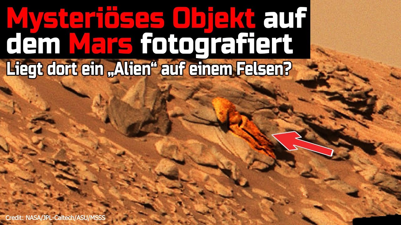 Mysteriöses Objekt auf dem Mars fotografiert - Liegt dort ein "Alien ...