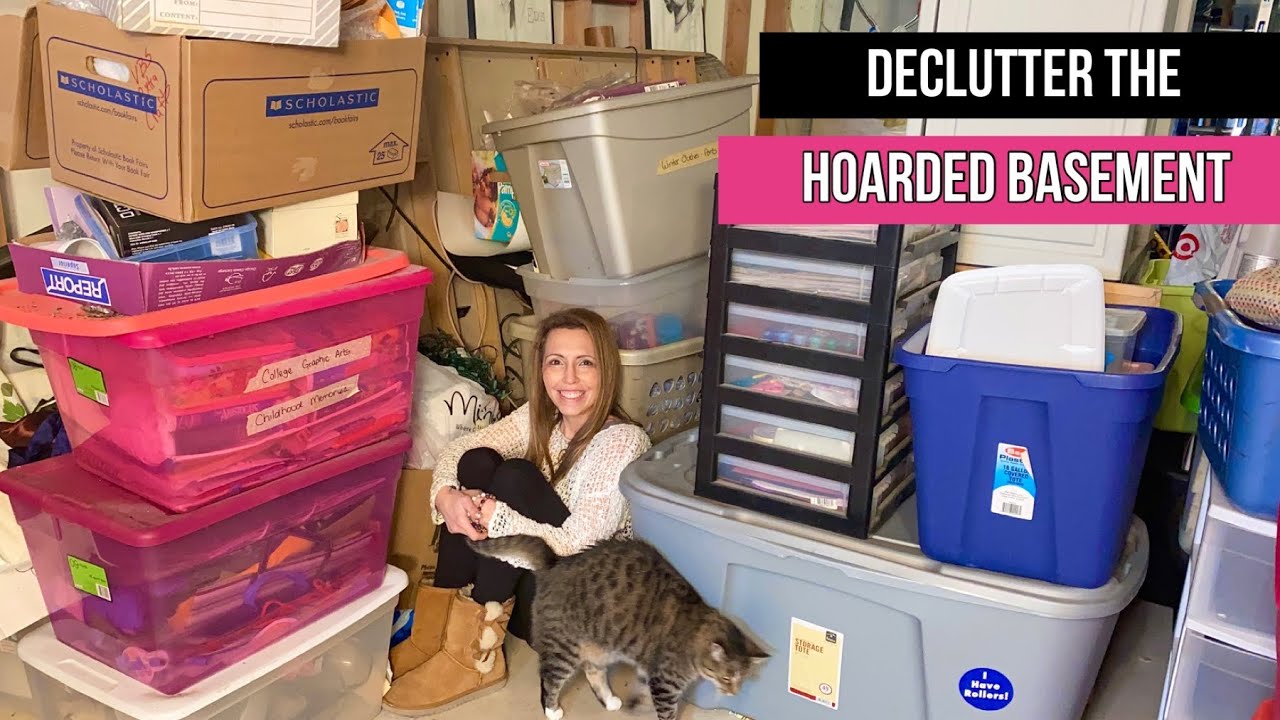 Hoarders ️ DeClutter the Basement | How to change Behaviors & Habits ...