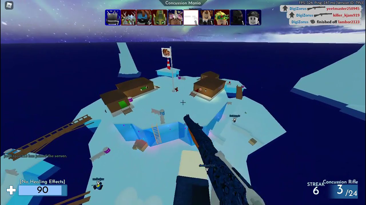 Concussion Rifle CLUTCH (Roblox Arsenal) - YouTube