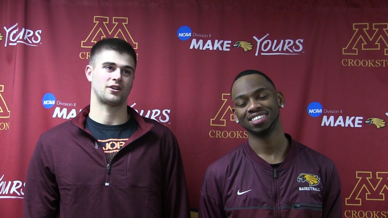 Post-Game Interview with Xavier Hall and Riley Rice (2/19/17) - YouTube