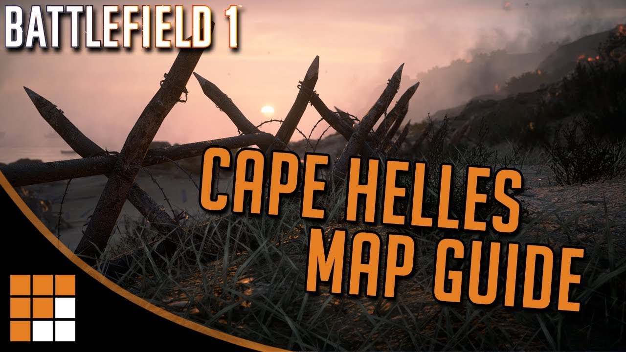 CAPE HELLES: Battlefield 1 Map Quick Tips and Guide - YouTube