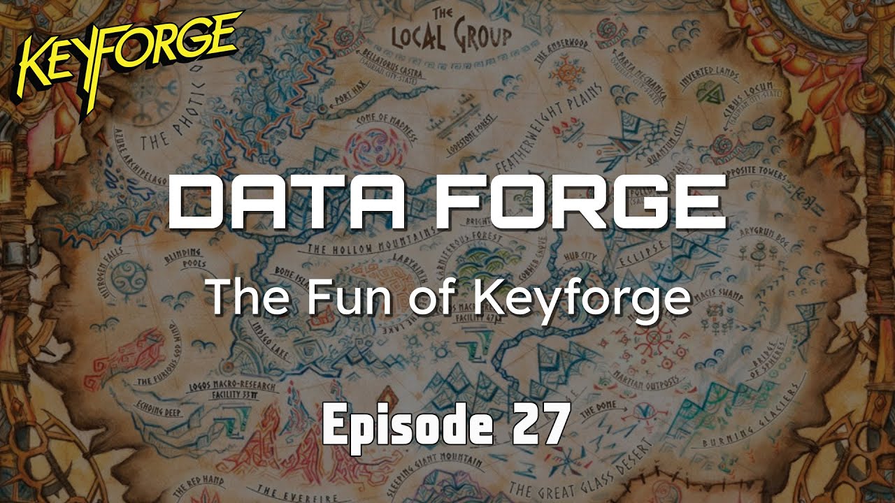 Data Forge Episode 27 #keyforge News, High SAS Sales, and a WOE Crack a Pack! - YouTube