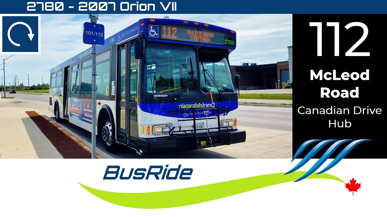 Niagara Falls Transit 2007 Orion VII - 2780 | 112 McLeod Road ...