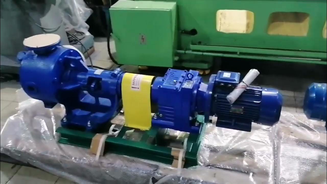 Шестеренчатые насосы для жидкого стекла - YouTube