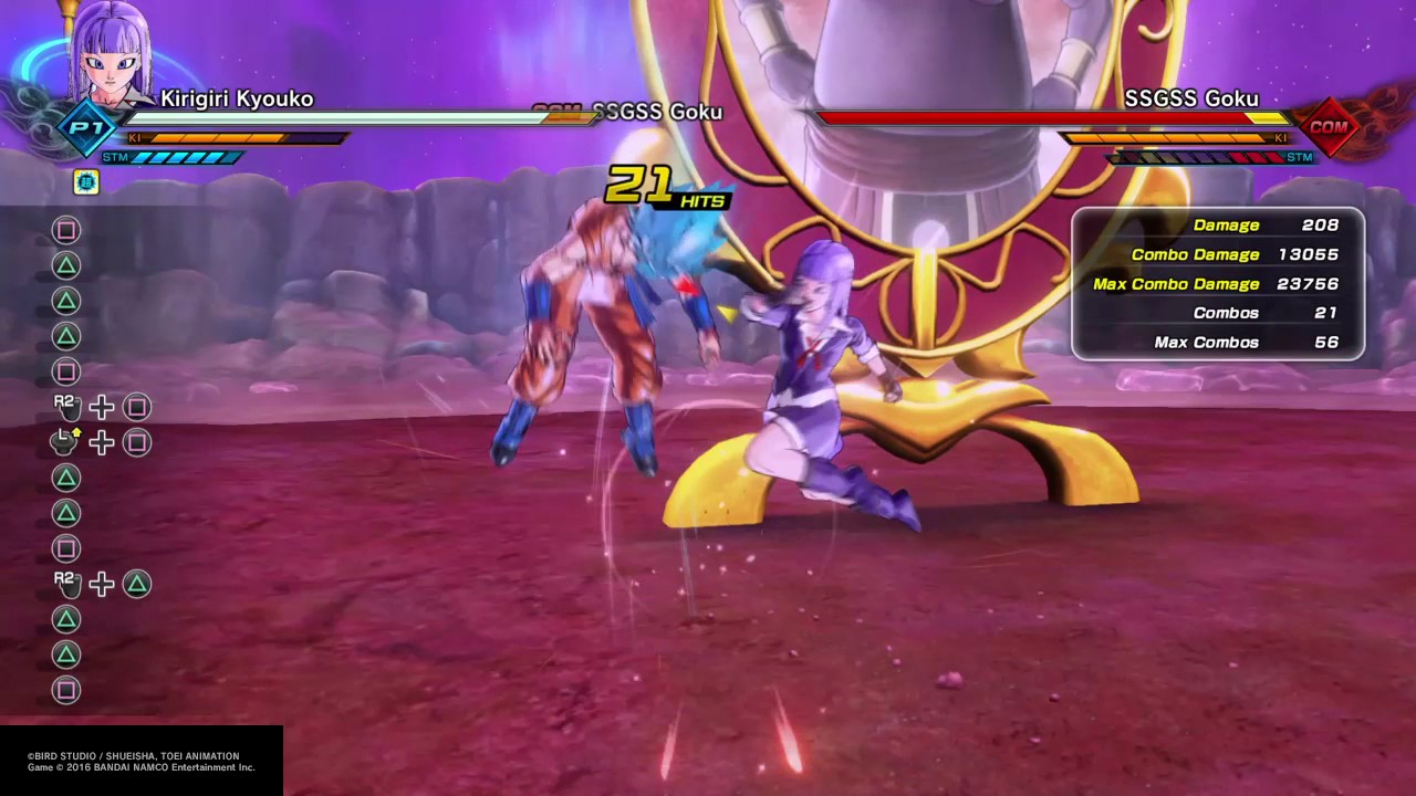 DRAGON BALL XENOVERSE 2 - mixed female Saiyan OP Kappa - YouTube