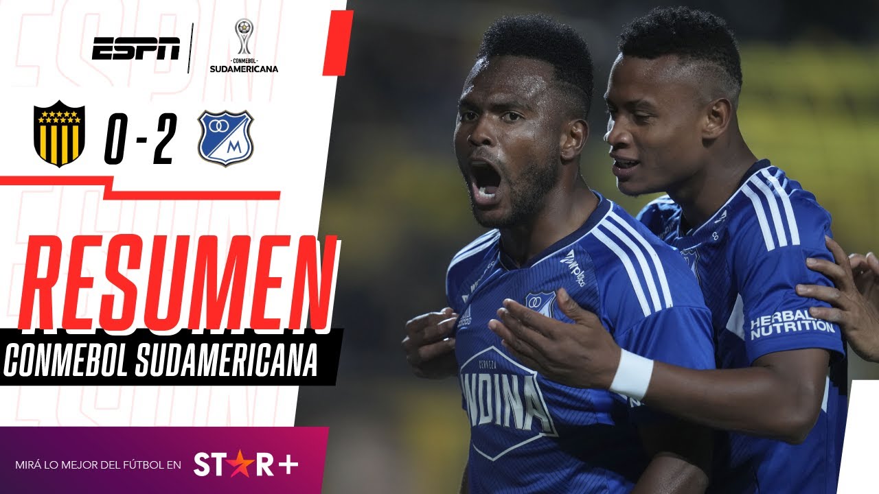 ¡TRIUNFAZO DE LOS MILLOS EN URUGUAY PARA SER ÚNICO LÍDER! | Peñarol 0-2 ...