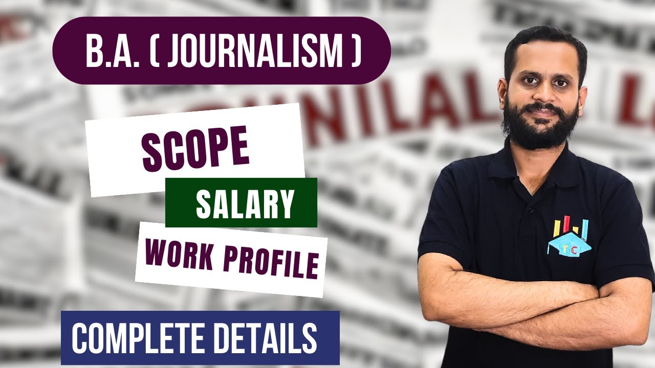 BA in journalism | Careers After Class-12 Science | Commerce | Arts ...
